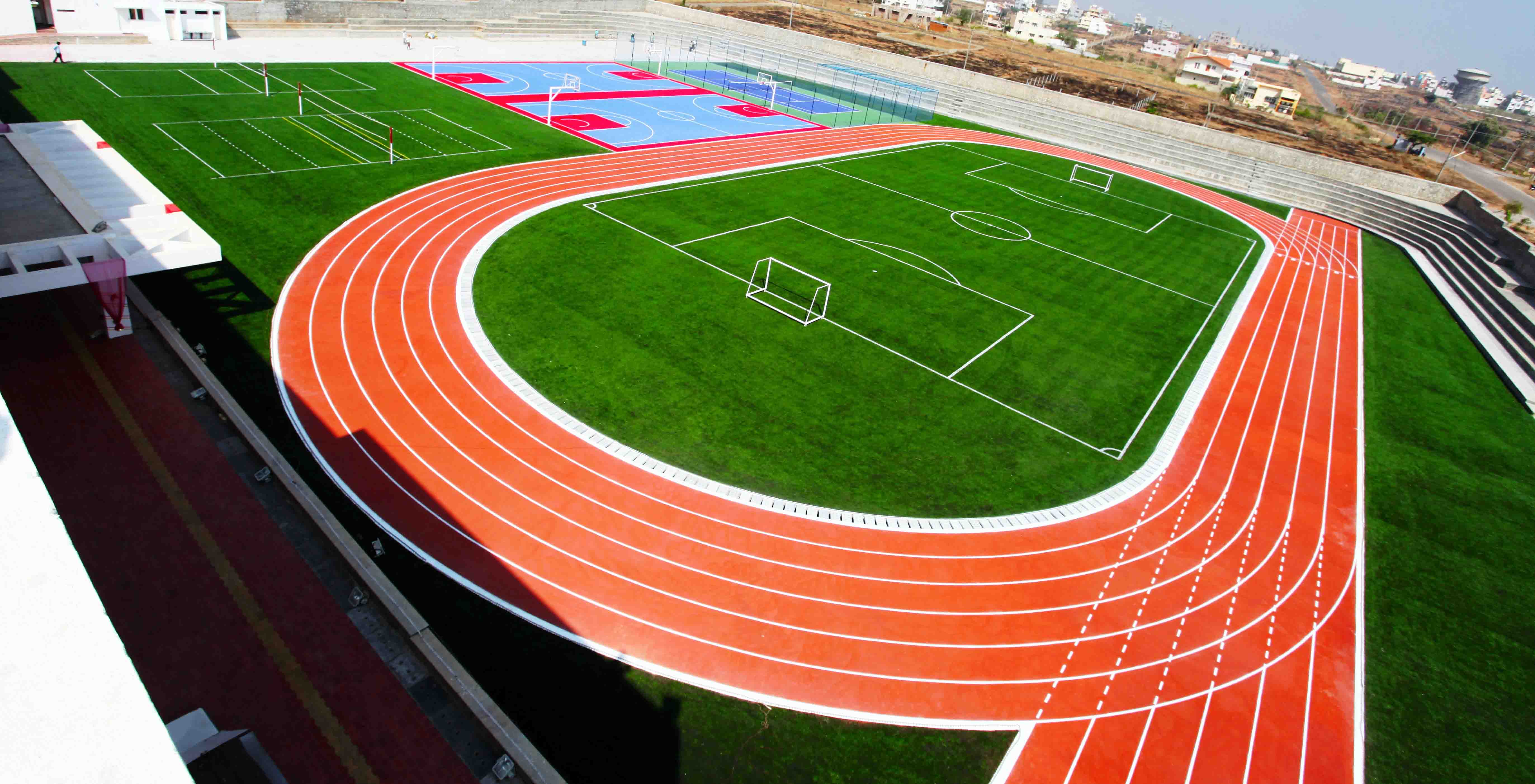 Synthetic Athletic & Jogging Tracks | Word-Class & IAAF Certified ...